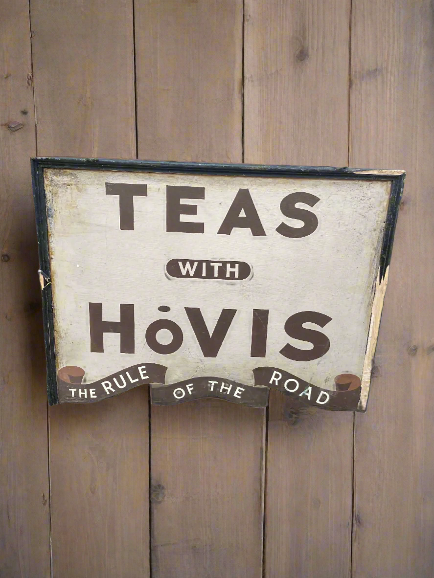 'Teas With Hovis' Sign – Ashwood Props
