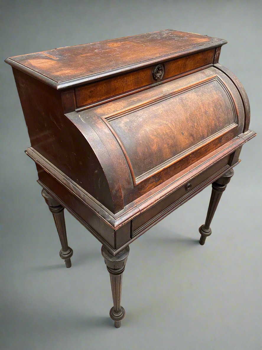 Cylinder Roll Top Bureau – Ashwood Props