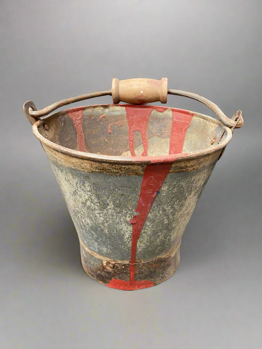 Bucket with Red Paint – Ashwood Props