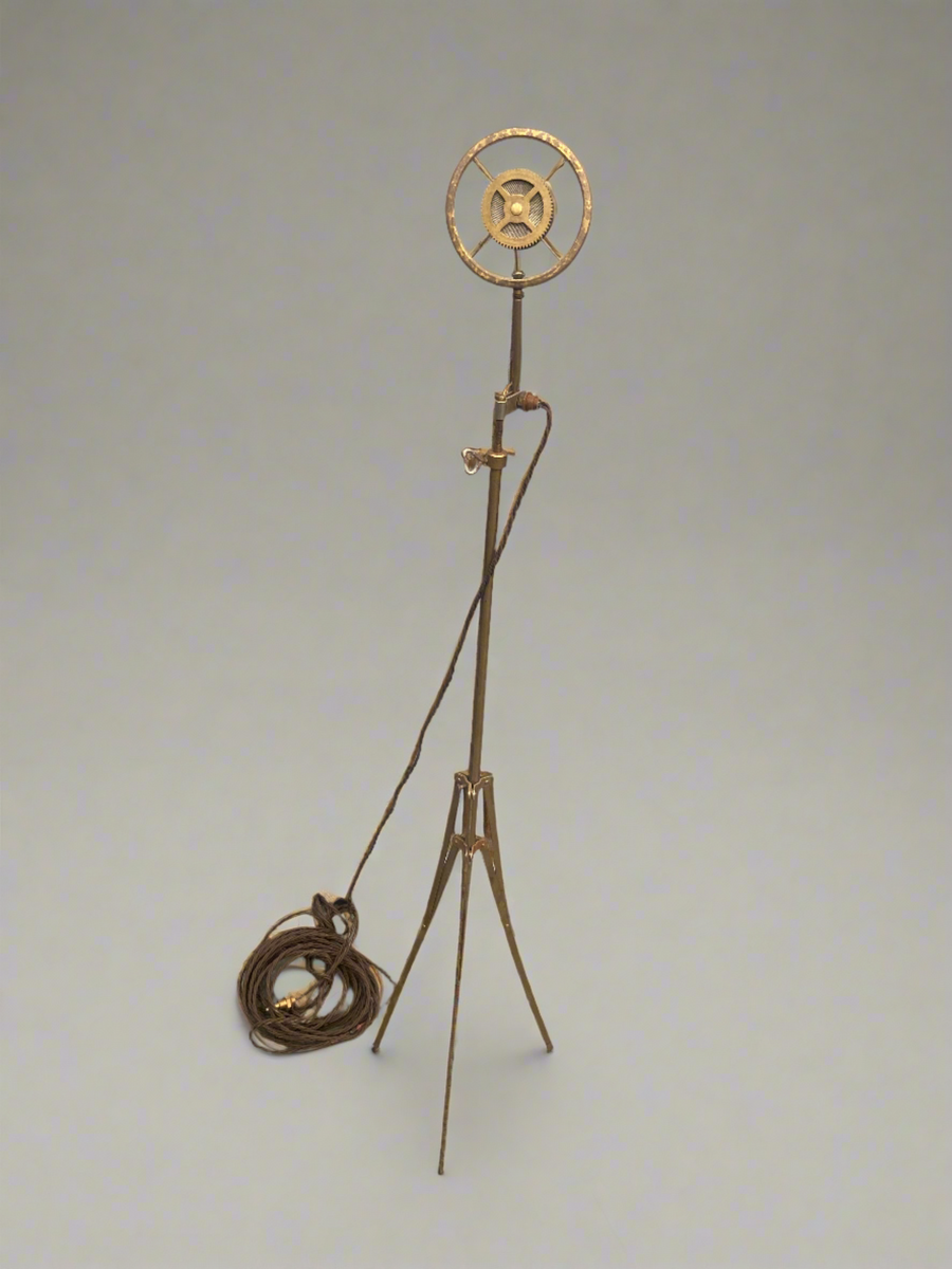 Antique Brass Microphone – Ashwood Props