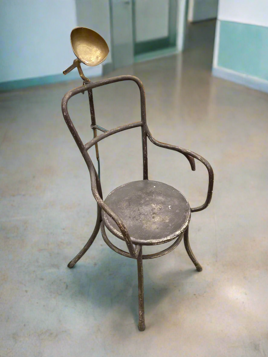 Metal Post Mortem Chair – Ashwood Props