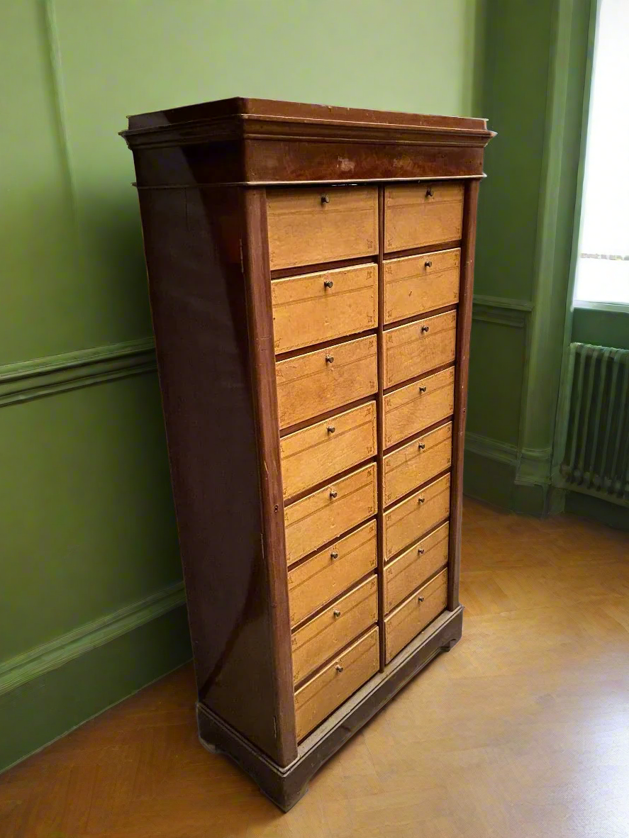 Mahogany Cartonnier Filing Cabinet – Ashwood Props