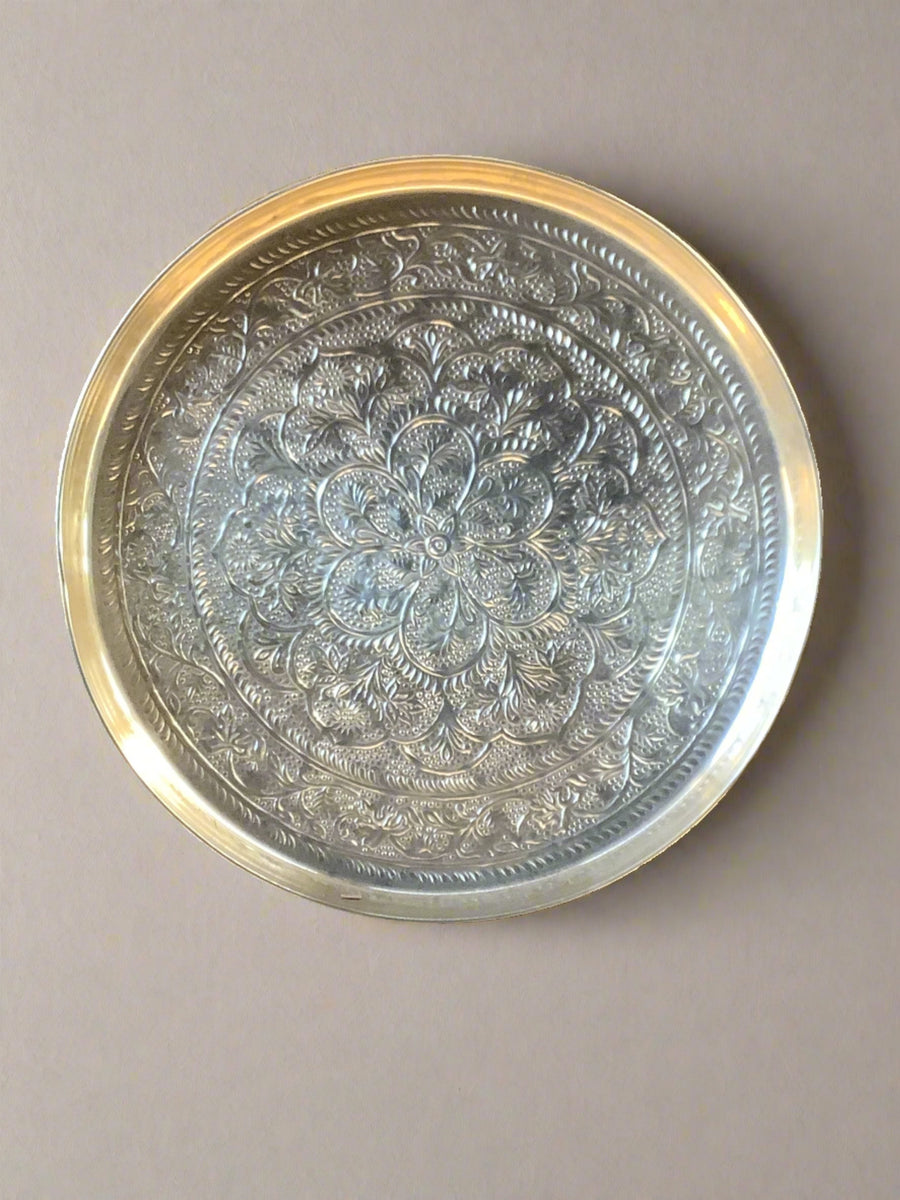 Ornate Large Gold Tray – Ashwood Props