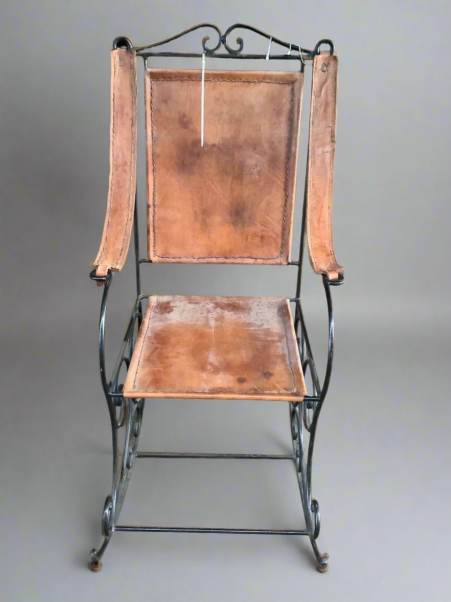 Leather Rocking Chair – Ashwood Props