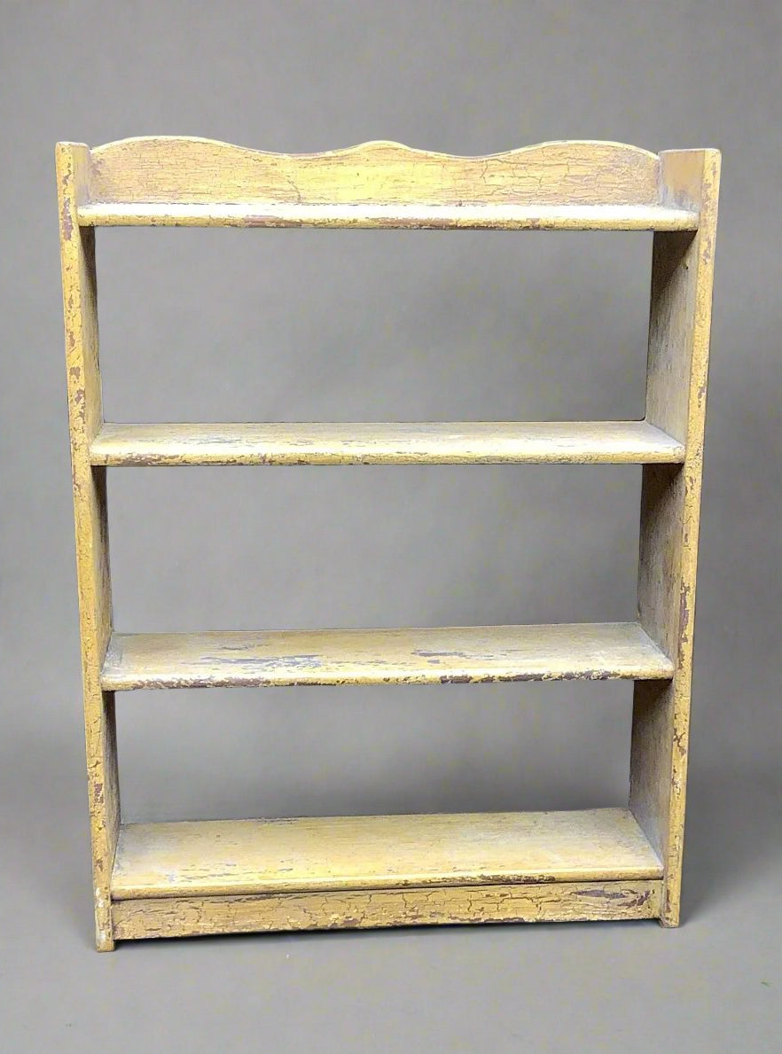 Rustic Yellow Shelving Unit – Ashwood Props