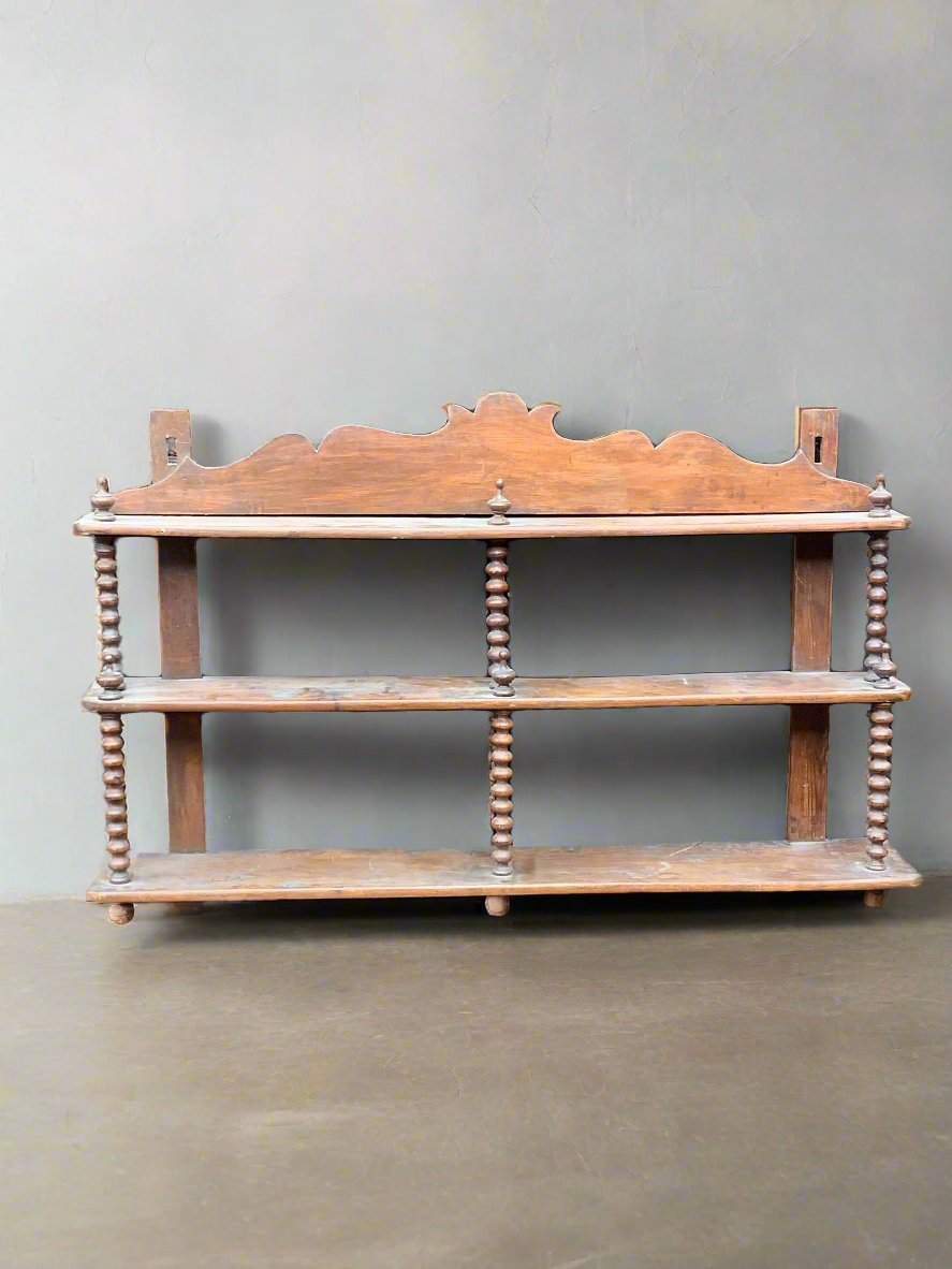 Round Spindles Shelving Unit – Ashwood Props