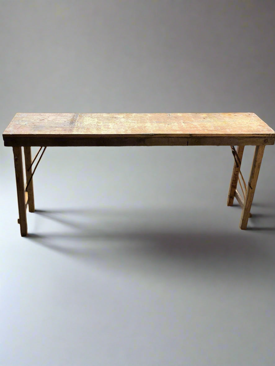 Narrow Trestle Table – Ashwood Props