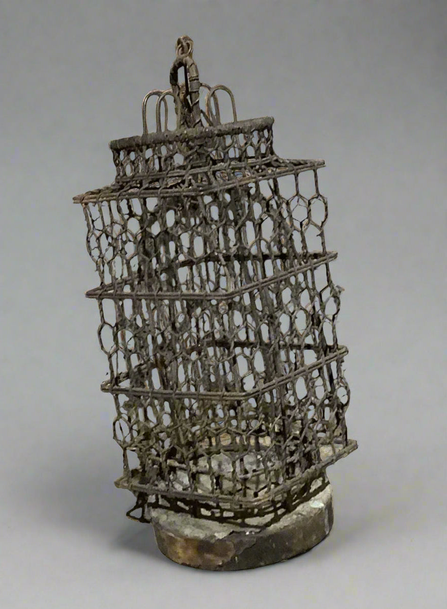 Fish Trap Wire Mesh Lantern – Ashwood Props