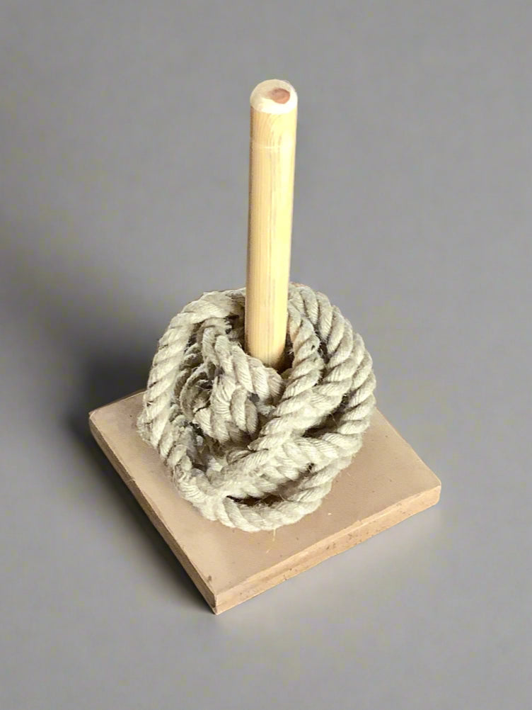 Wooden Mooring Block and Rope – Ashwood Props