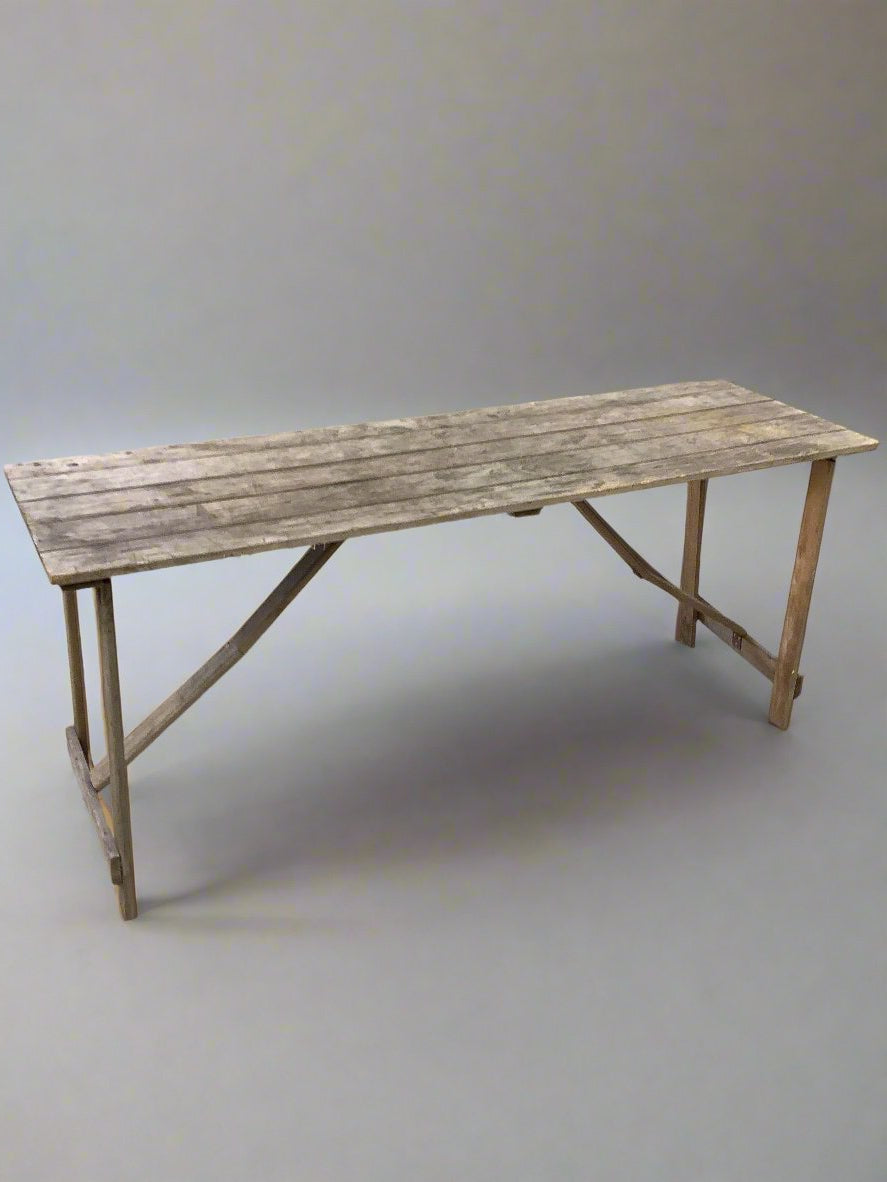 Slatted Trestle Table – Ashwood Props