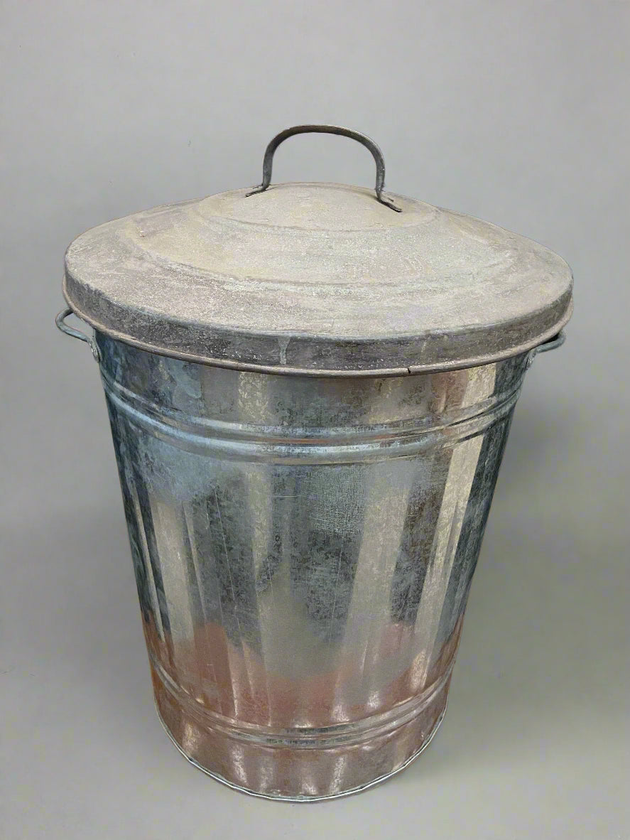 Galvanised Dustbin – Ashwood Props