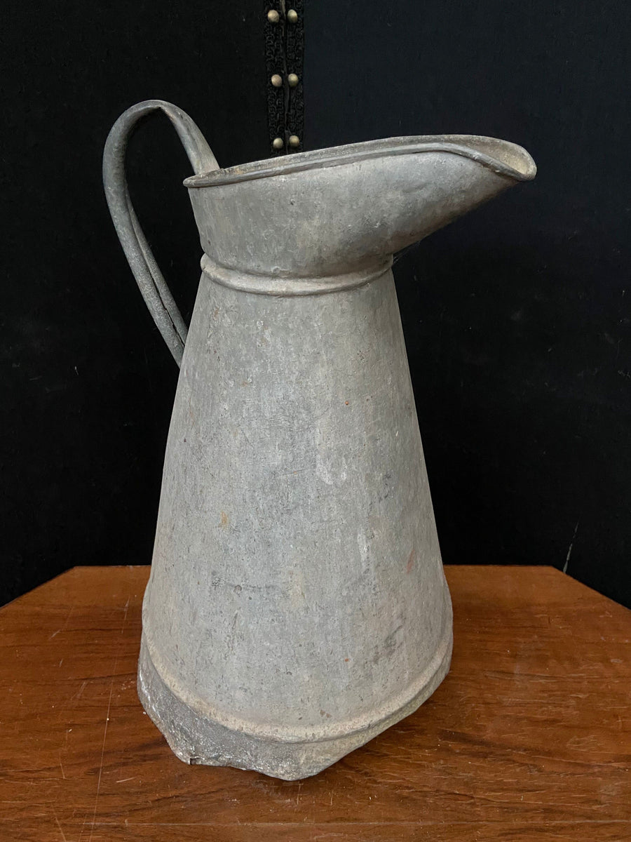 Metal Jug with Uneven Base – Ashwood Props