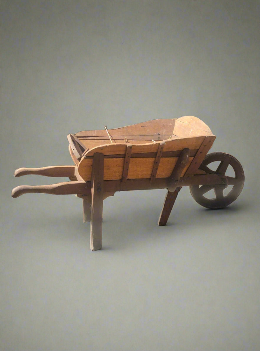 Antique Rustic Wheelbarrow – Ashwood Props
